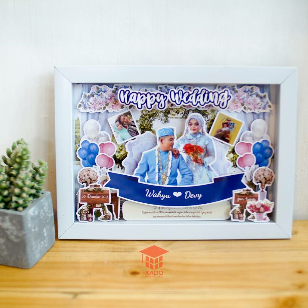 Jual Scrap Frame Wedding