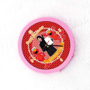 Jual Jam Bulat Kado Graduation Elmo - Kado Wisudaku