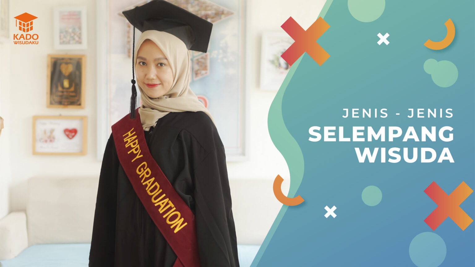 Jenis Selempang untuk Wisuda - Kado Wisudaku